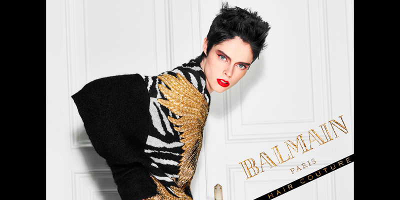 Noticias-de-belleza-de-octubre-Balmain-Hair-Couture-Coco-Rocha ...
